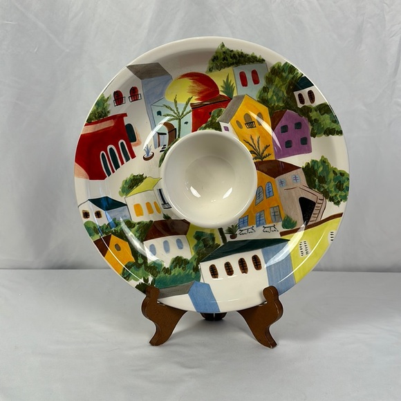 Pier 1 | Dining | Pier One Villa Del Sol Large Hand Painted Earthenware ...